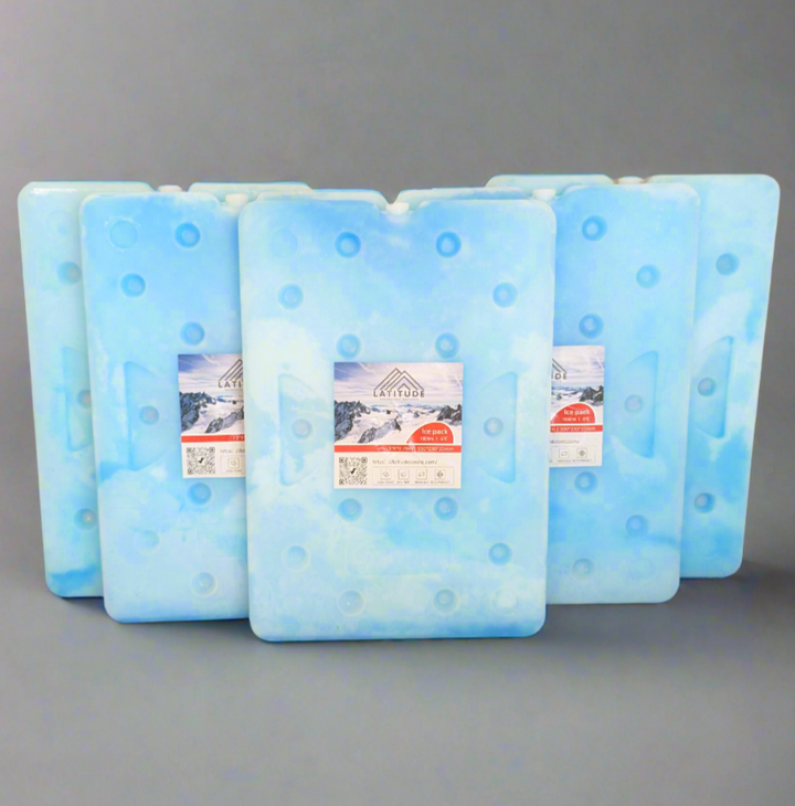 Latitude Board - Teak Charcuterie Board with Insertable Ice Pack